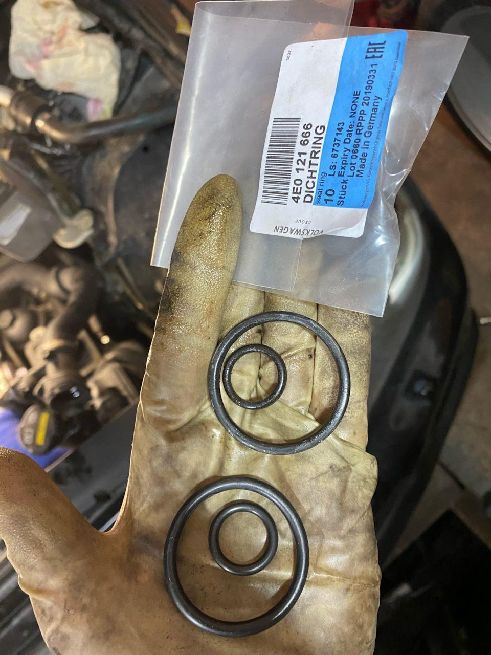 Замена термостатов М57 — BMW X5 (E53), 3 л, 2005 года | своими руками ...