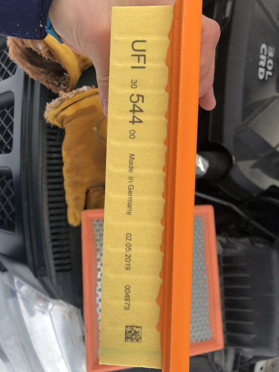 3054400 Воздушный фильтр UFI | Запчасти на DRIVE2