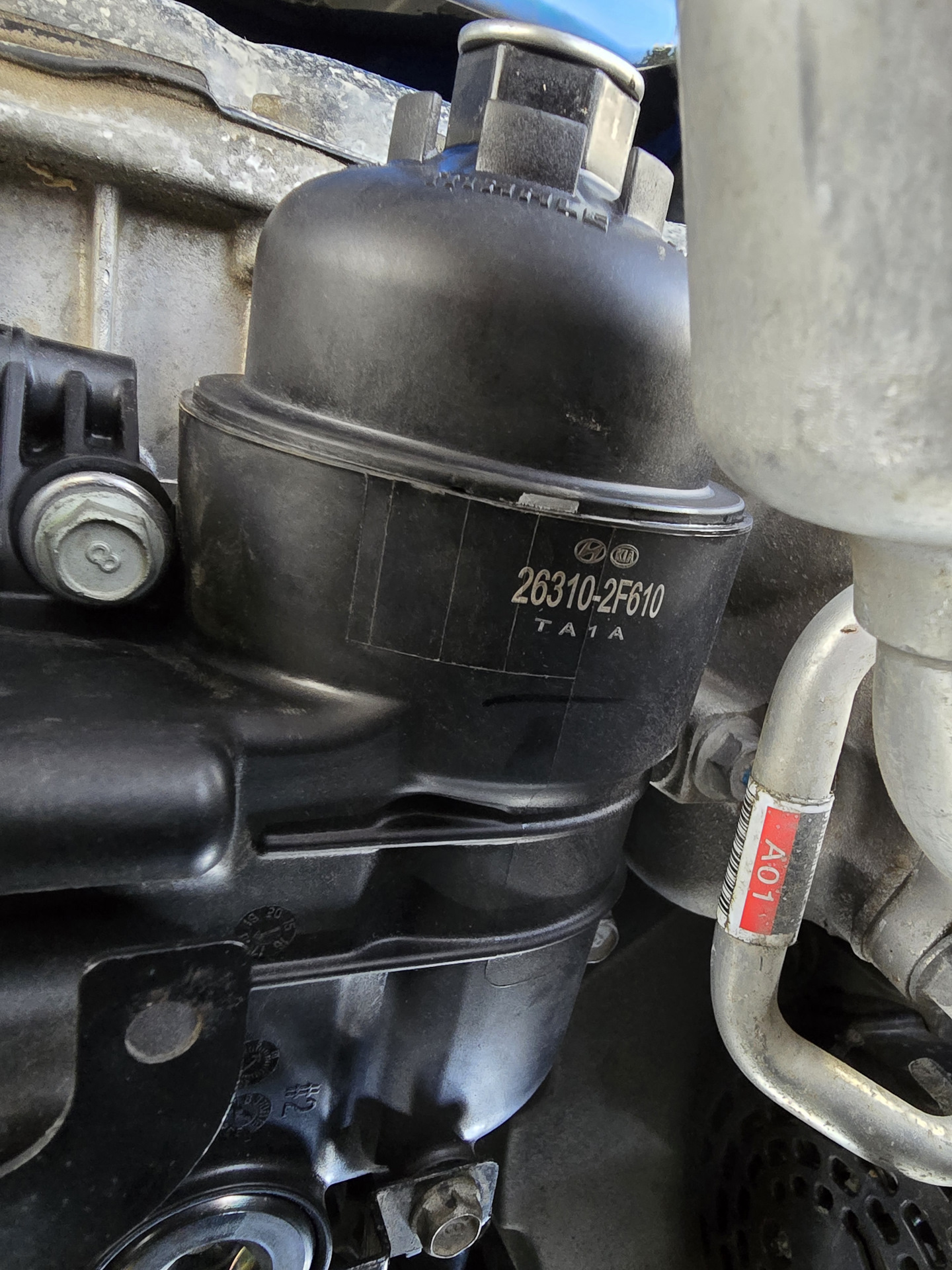 Большое ТО и замена корпуса маслянного фильтра на новую версию ...