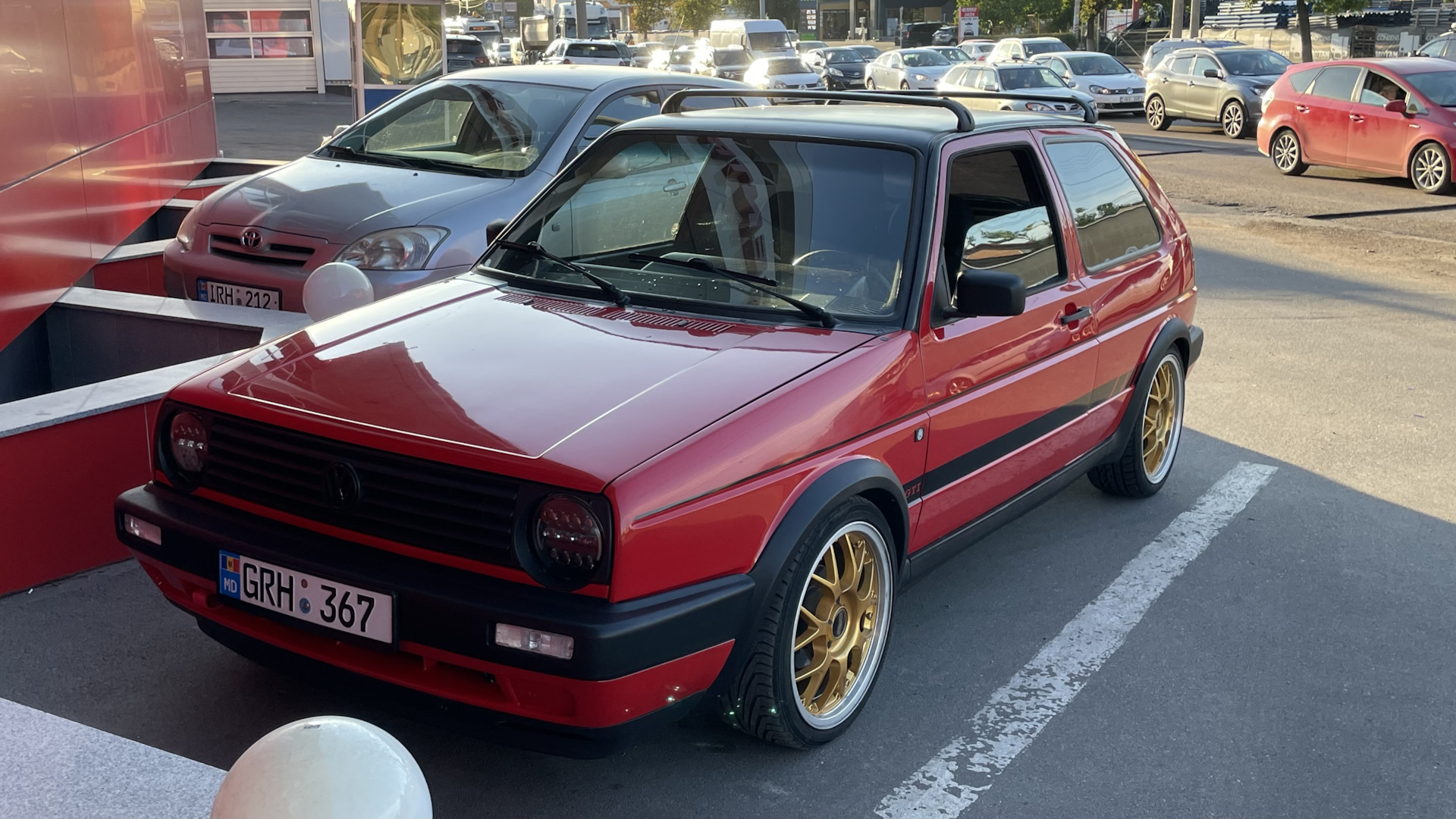 Volkswagen Golf Mk2 1.8 бензиновый 1991 | ‘91 Tornado Red Mk2 на DRIVE2