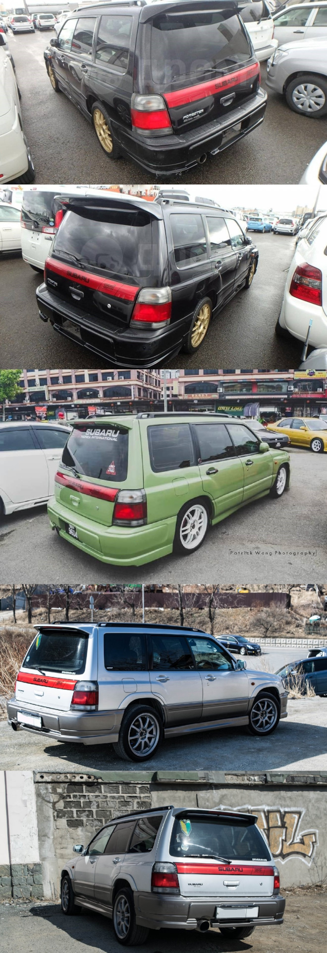 SUBARU FORESTER SF5 STI Low & Aero Package — Subaru Forester (SF), 2 л ...