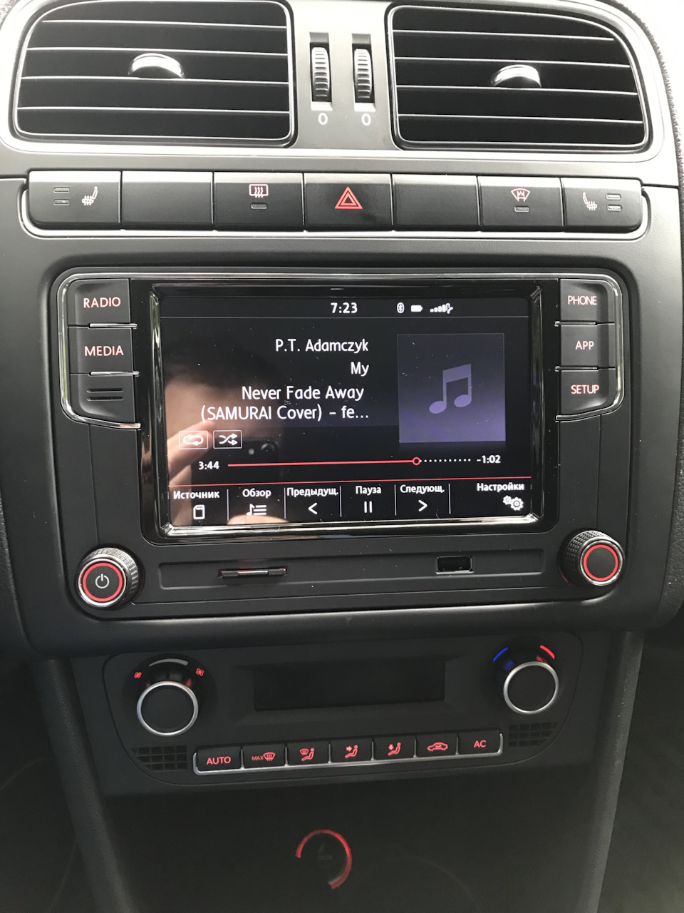 RCD 360Pro — Volkswagen Polo Sedan, 1,6 л, 2013 года | тюнинг | DRIVE2