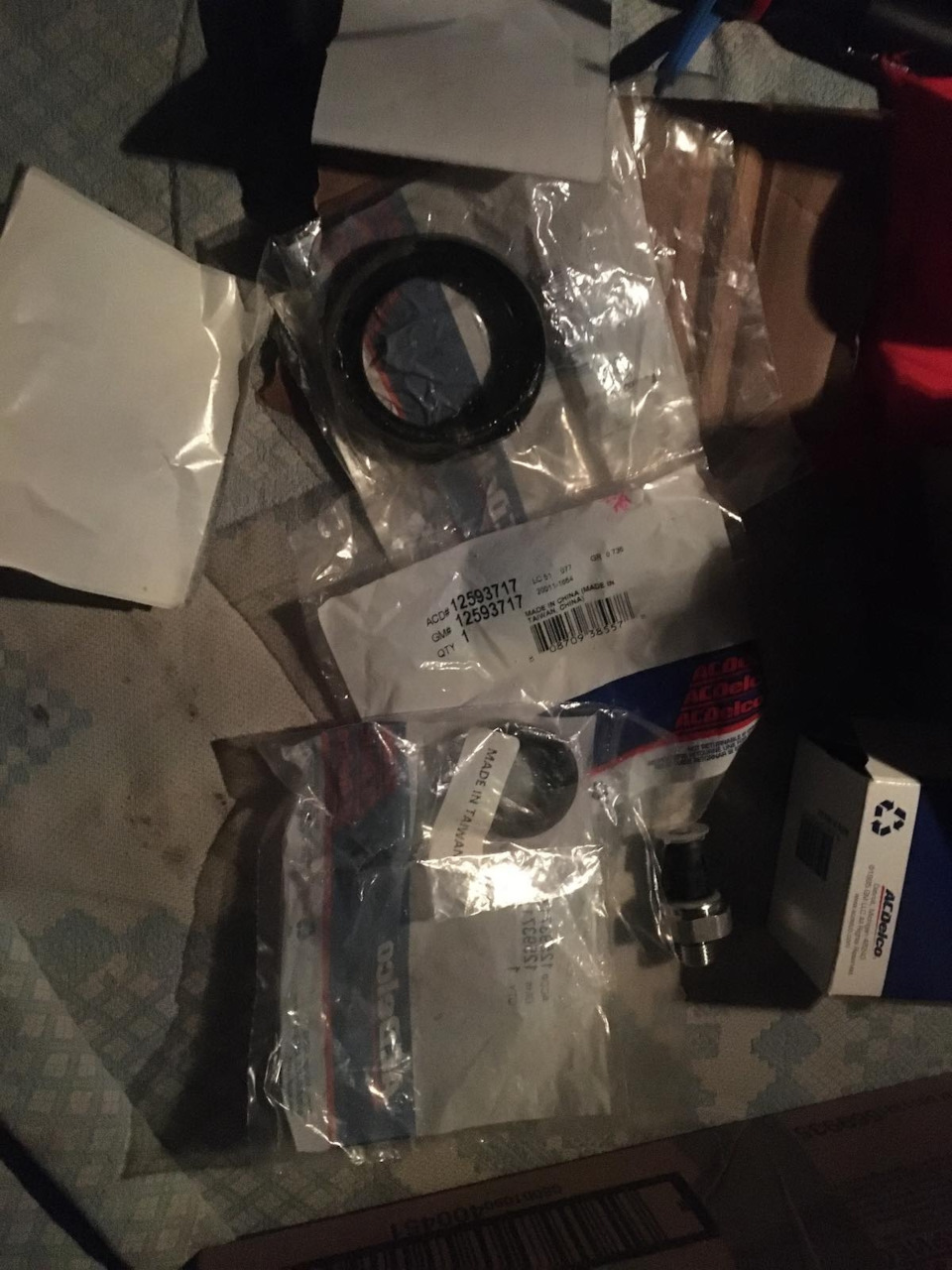 12593717 Уплотнительное кольцо двигателя GM | Запчасти на DRIVE2