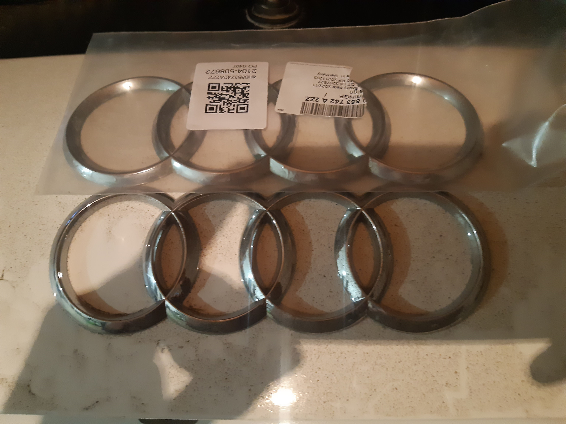 Покраска крышки багажника, новый дворник, подсветка, камера — Audi Q7 ...