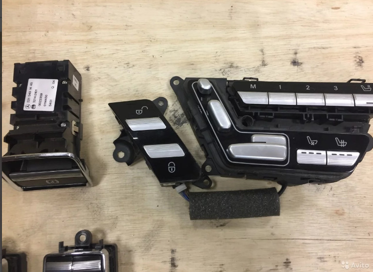 Мерседес W221 Кнопки переключатели Mercedes W 221 — GrandGarage на DRIVE2