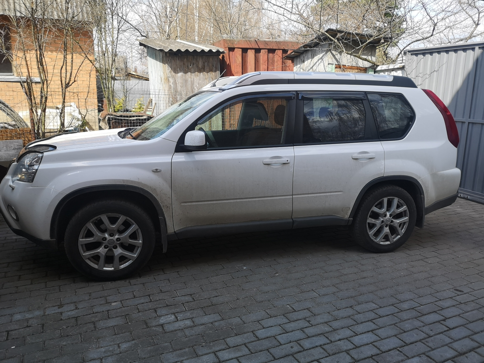 #2 Переобулся на лето — Nissan X-Trail II (t31), 2 л, 2015 года | просто так | DRIVE2