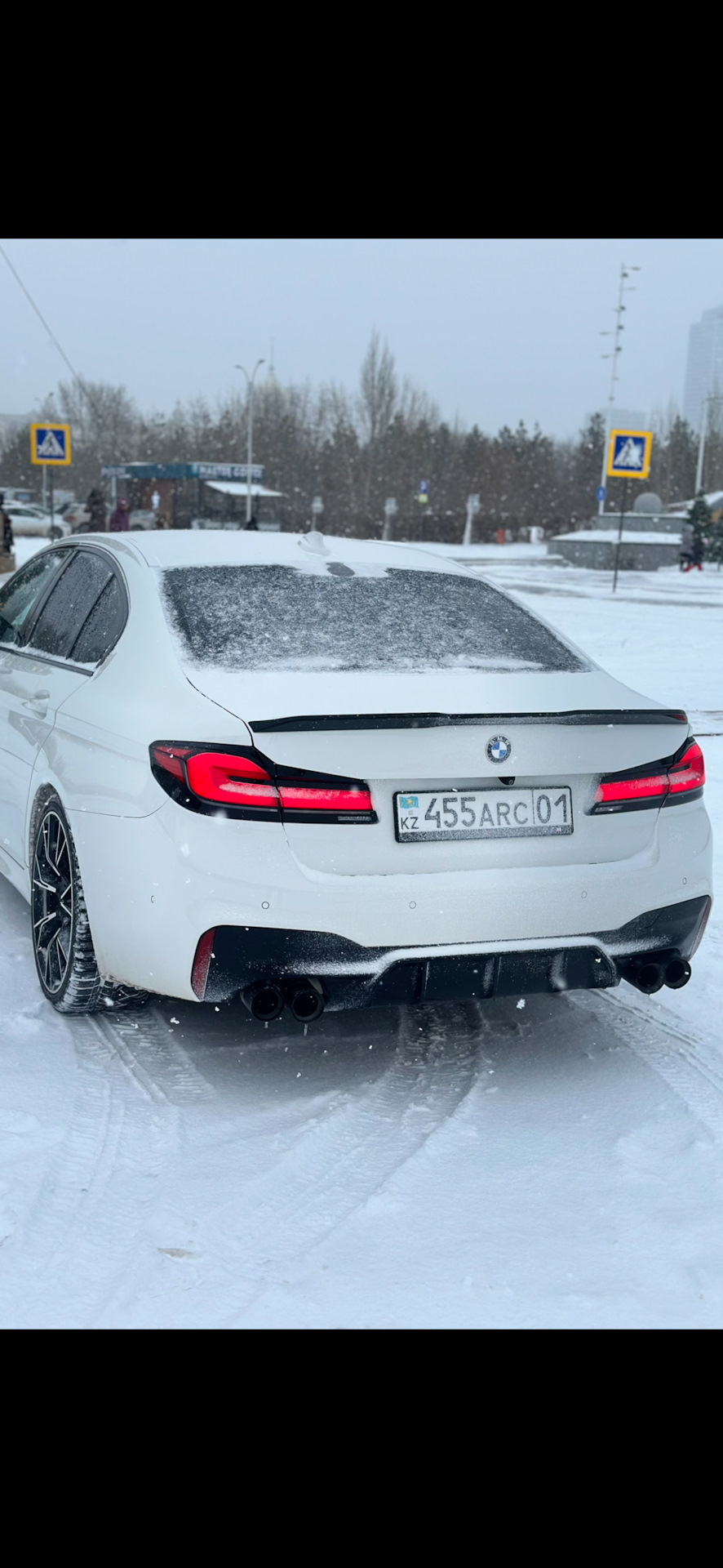 Спойлер в стиле Ks M5 F90 — BMW 5 series (G30), 2 л, 2019 года | тюнинг | DRIVE2