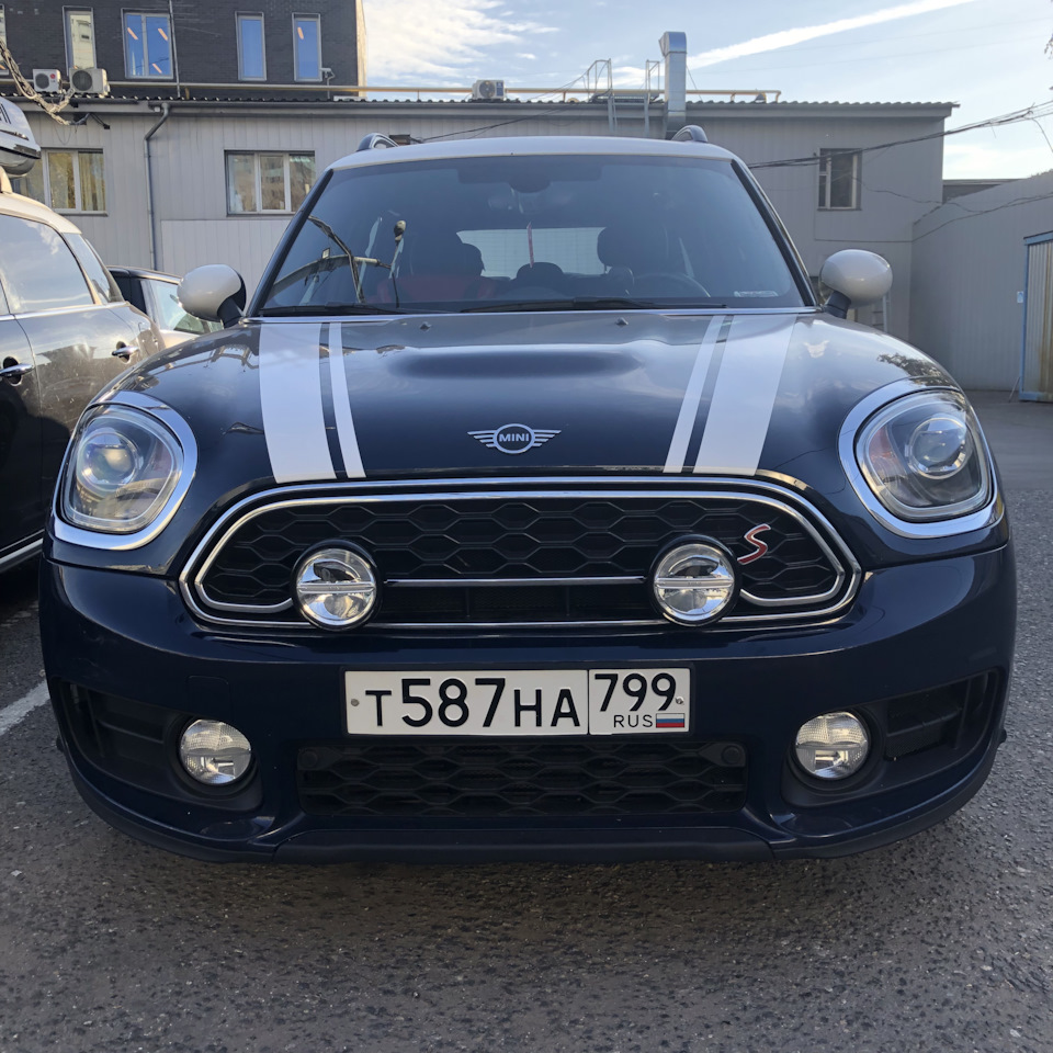 #46 MINI Driving Lights Led — MINI Countryman (2G), 2 л, 2018 года ...