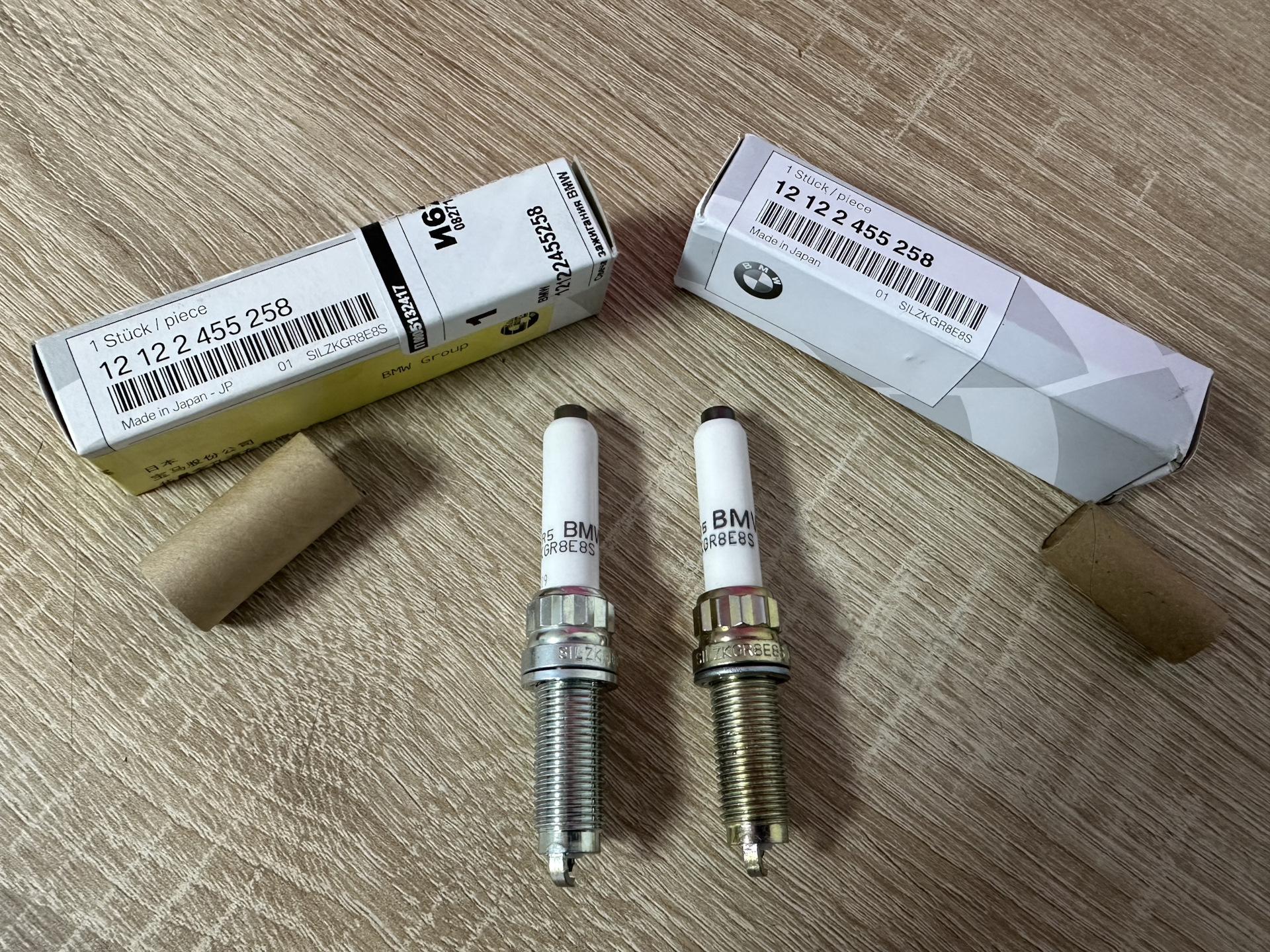 Свечи BMW (NGK) оригинал vs подделка — MINI John Cooper Works, 2 л ...