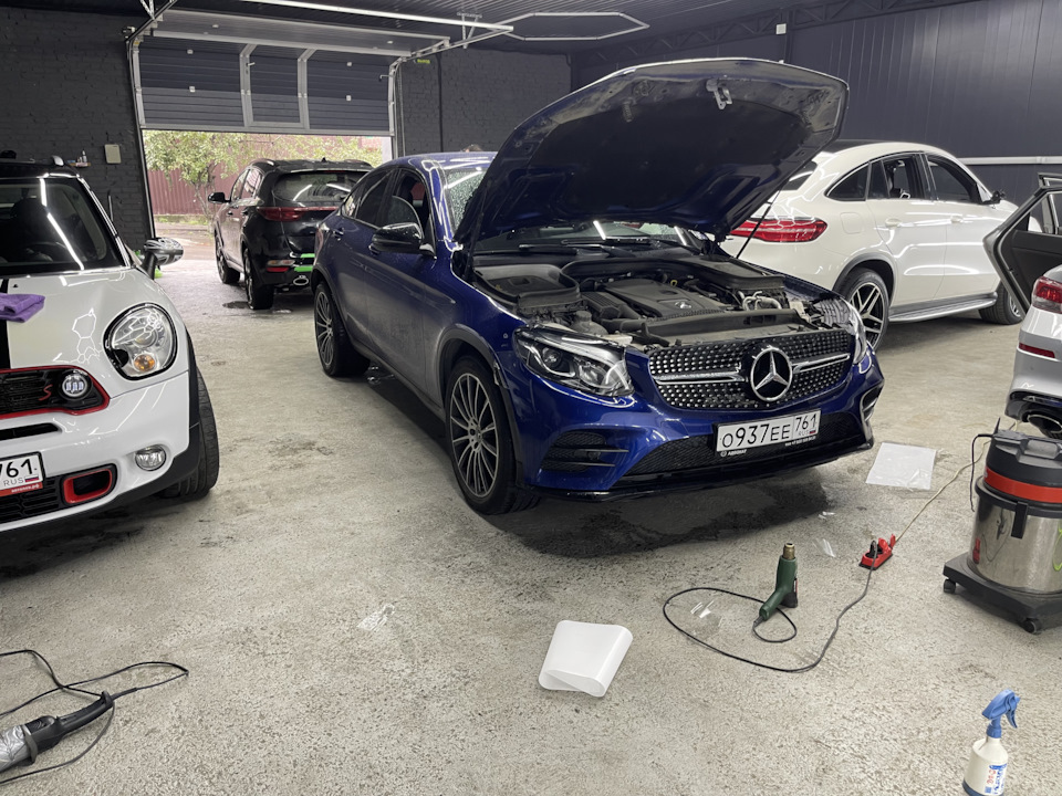 Бронепленка — Mercedes-Benz GLC-Class Coupe (C253), 2 л, 2017 года ...