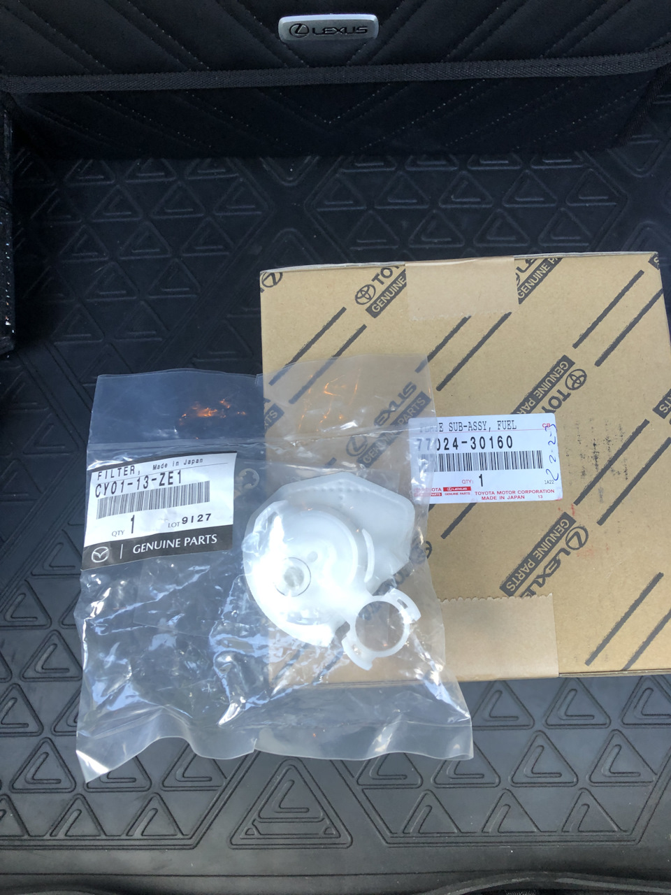 7702430160 Фильтр топливный TOYOTA LEXUS | Запчасти на DRIVE2