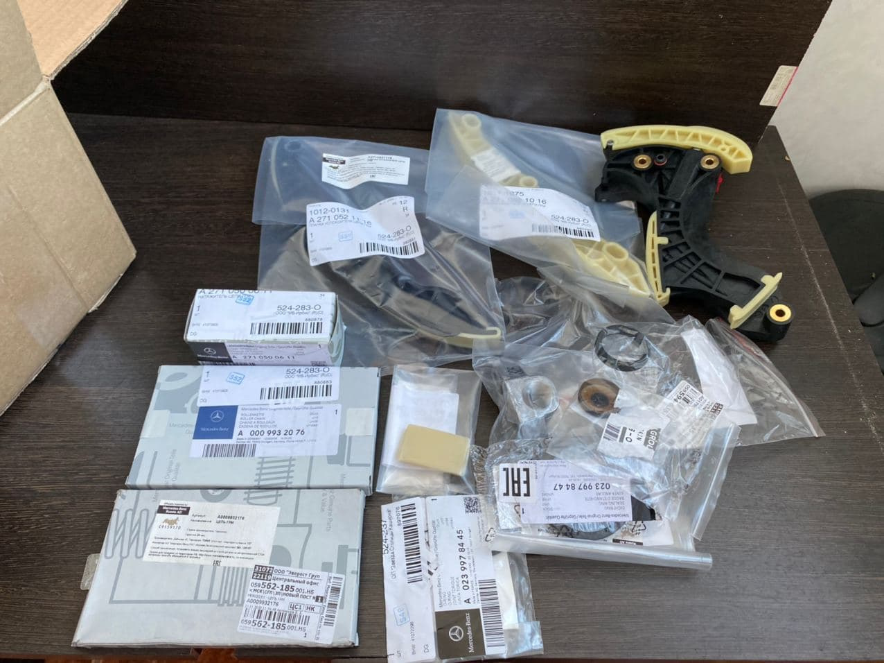 Новый руль и цепь ГРМ — Mercedes-Benz SLK (R171), 1,8 л, 2008 года ...