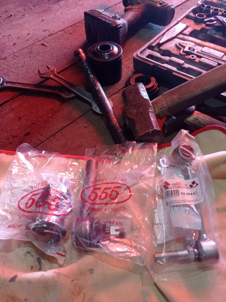 Небольшое ТО — Toyota Land Cruiser Prado 120-series, 3 л, 2008 года ...