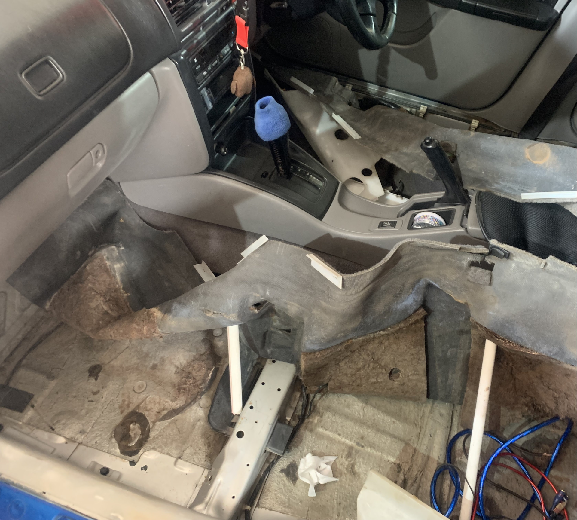 #17 — Задние стаканы + пол [Процесс] — Subaru Forester (SF), 2 л, 1999 ...