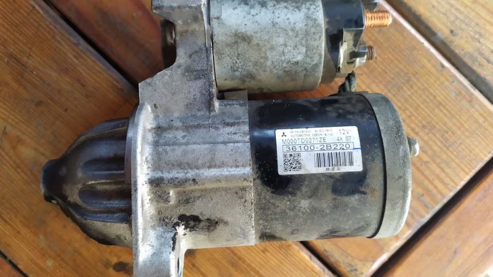 361002B220 Стартер в сборе KIA HYUNDAI | Запчасти на DRIVE2