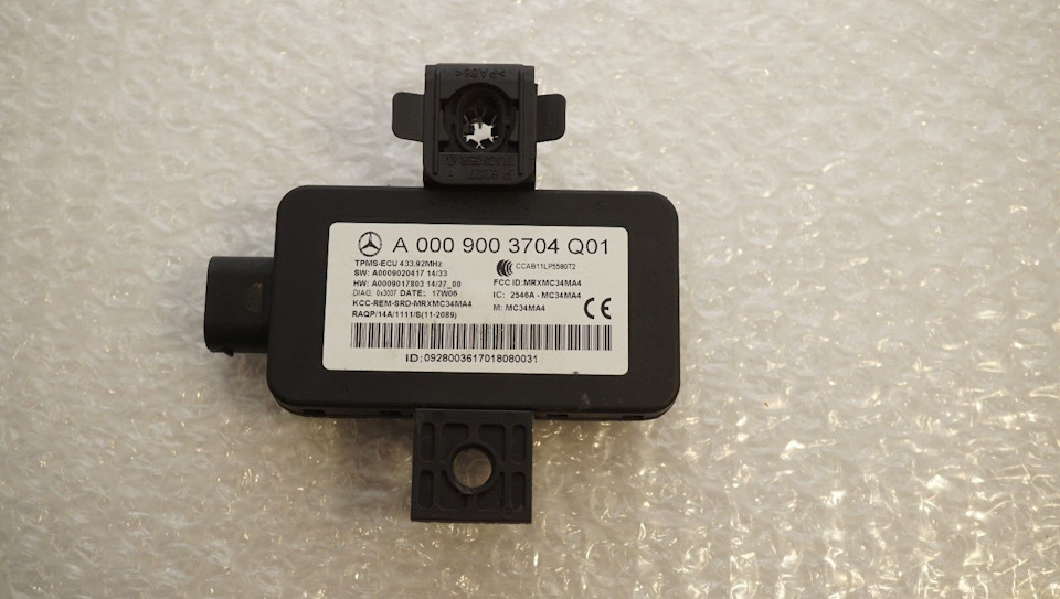 Дооснащение опция 475 RDK — Система контроля давления в шинах ...