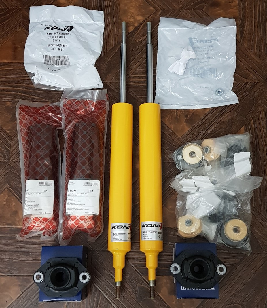 Задние амортизаторы KONI SPORT — BMW 3 series Coupe (E92), 3 л, 2007 ...