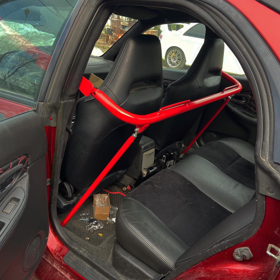 Harness bar в Субару — Subaru Impreza WRX (GD/GG), 2 л, 2002 года ...