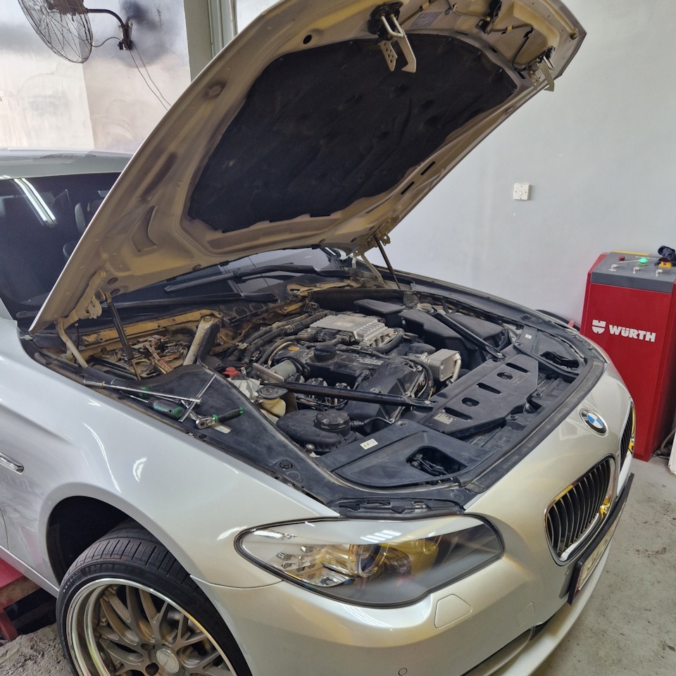 Кондиционер заработал — BMW 5 series (F10), 3 л, 2011 года | поломка ...