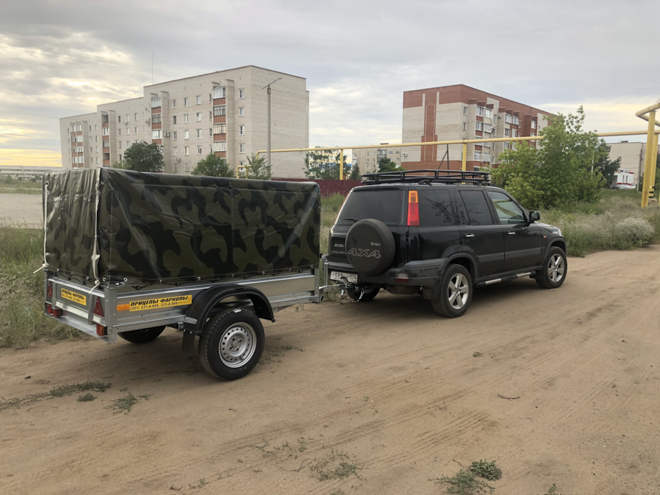 Прицеп + фаркоп — Honda CR-V (RD1, RD2), 2 л, 2000 года | другое | DRIVE2