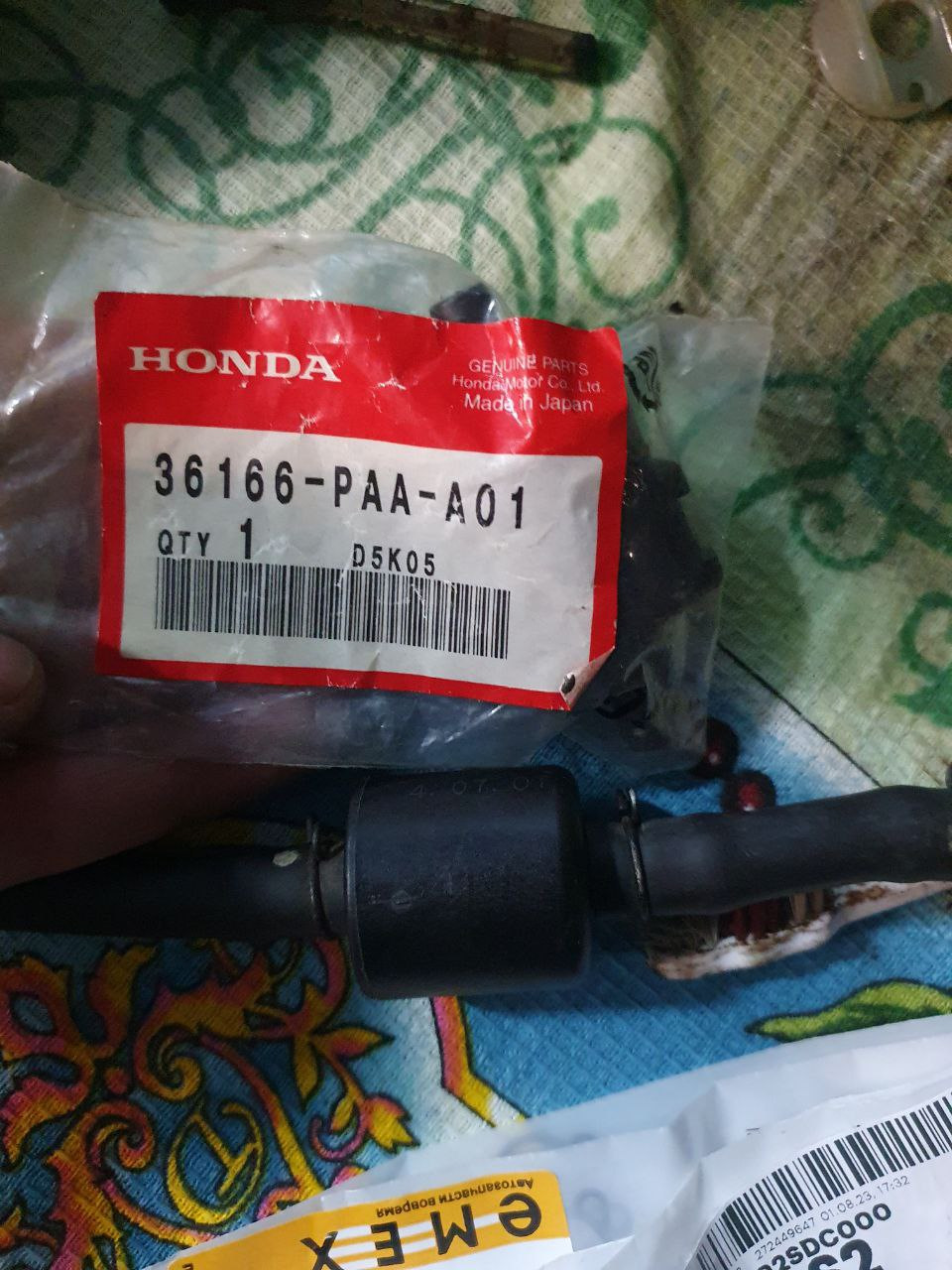 36166PAAA01 Переходник топливных трубок Honda | Запчасти на DRIVE2