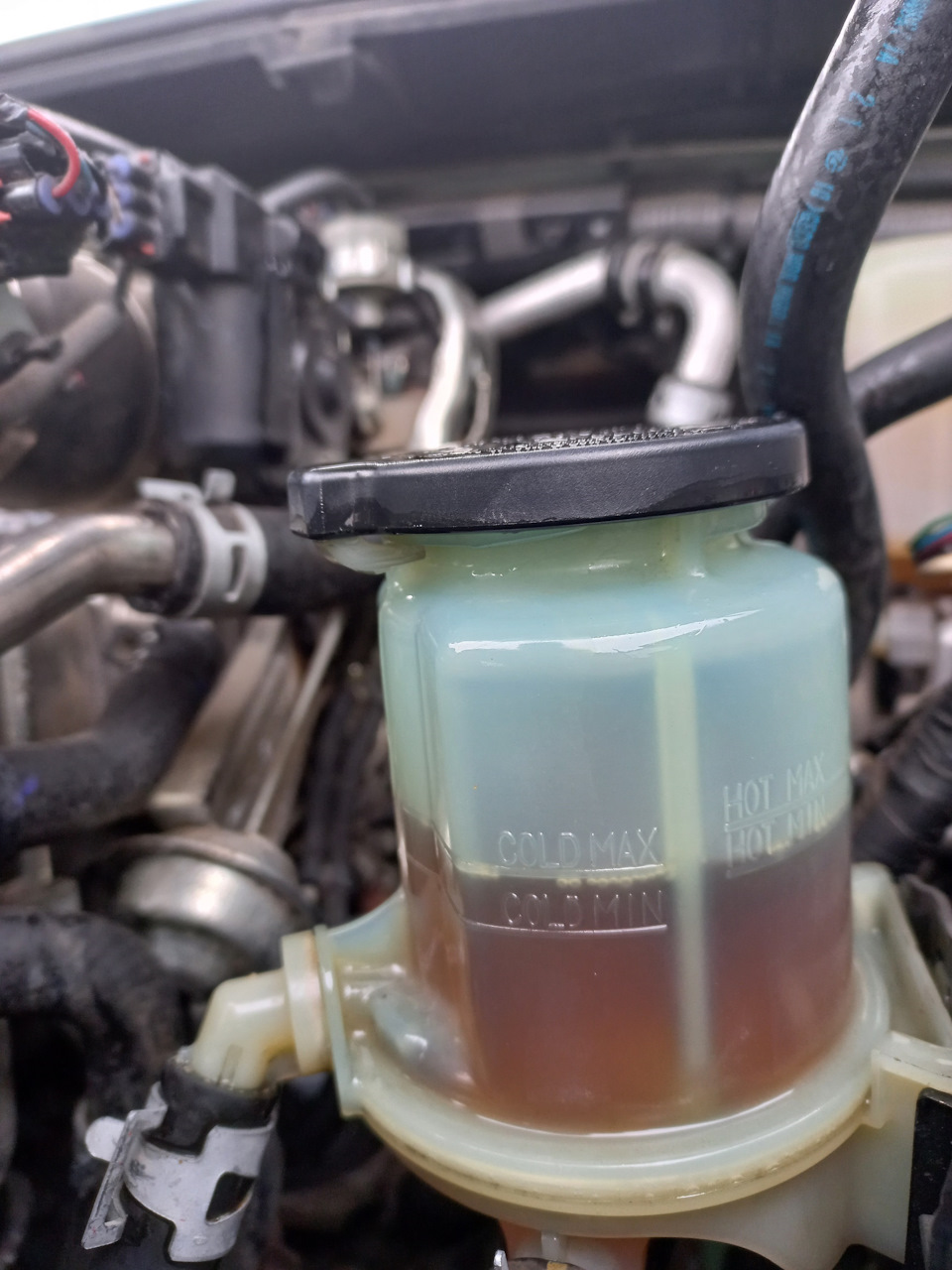 2️⃣5️⃣ Жидкость в ГУР (PSF) 🔧🔝 — Toyota Land Cruiser Prado 150-series ...