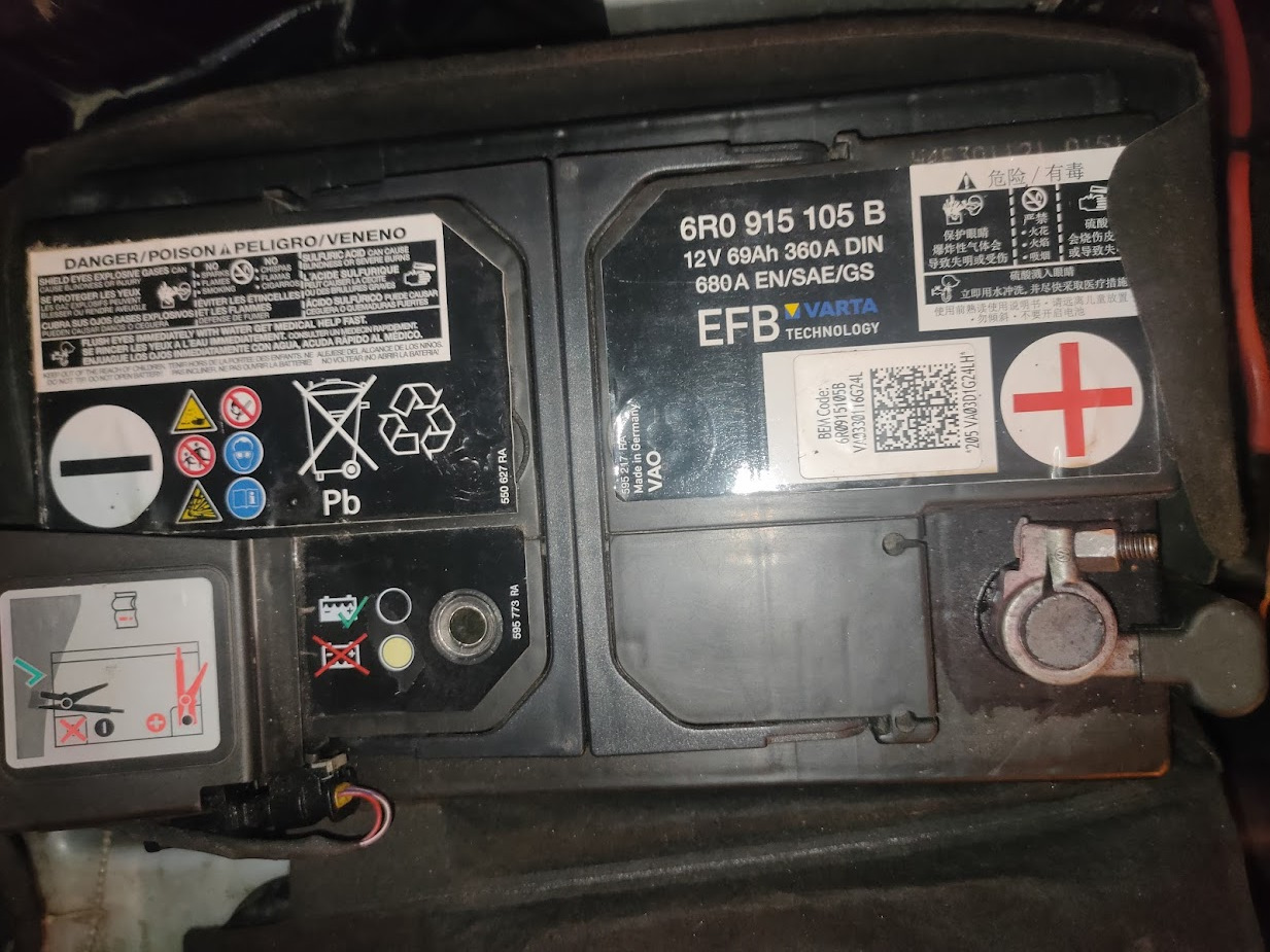 Замена аккумулятора и последующий ремонт генератора — Volkswagen Golf ...