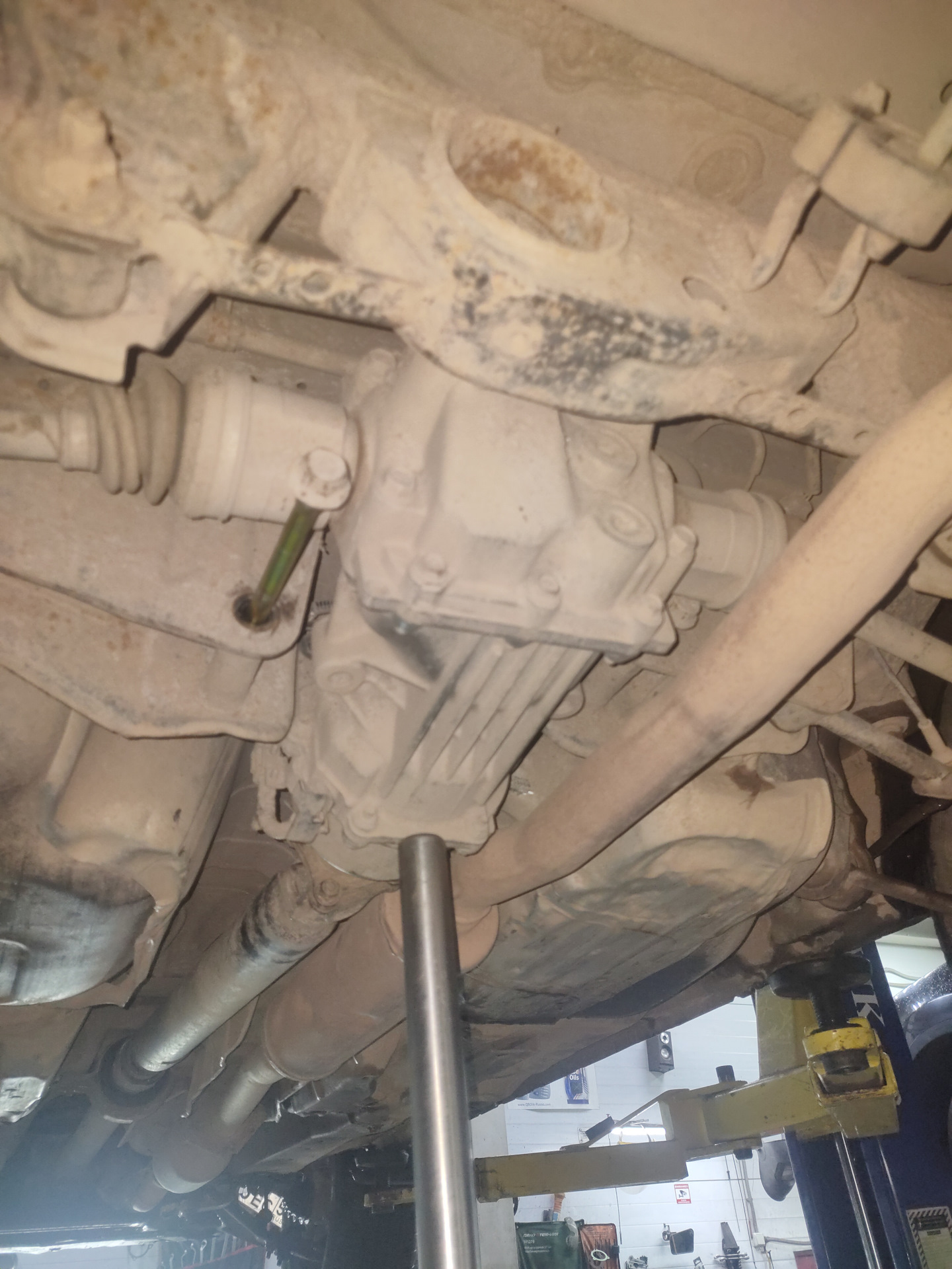 Сайлентблок задней подвески, кронштейна, крепление редуктора — Nissan X ...