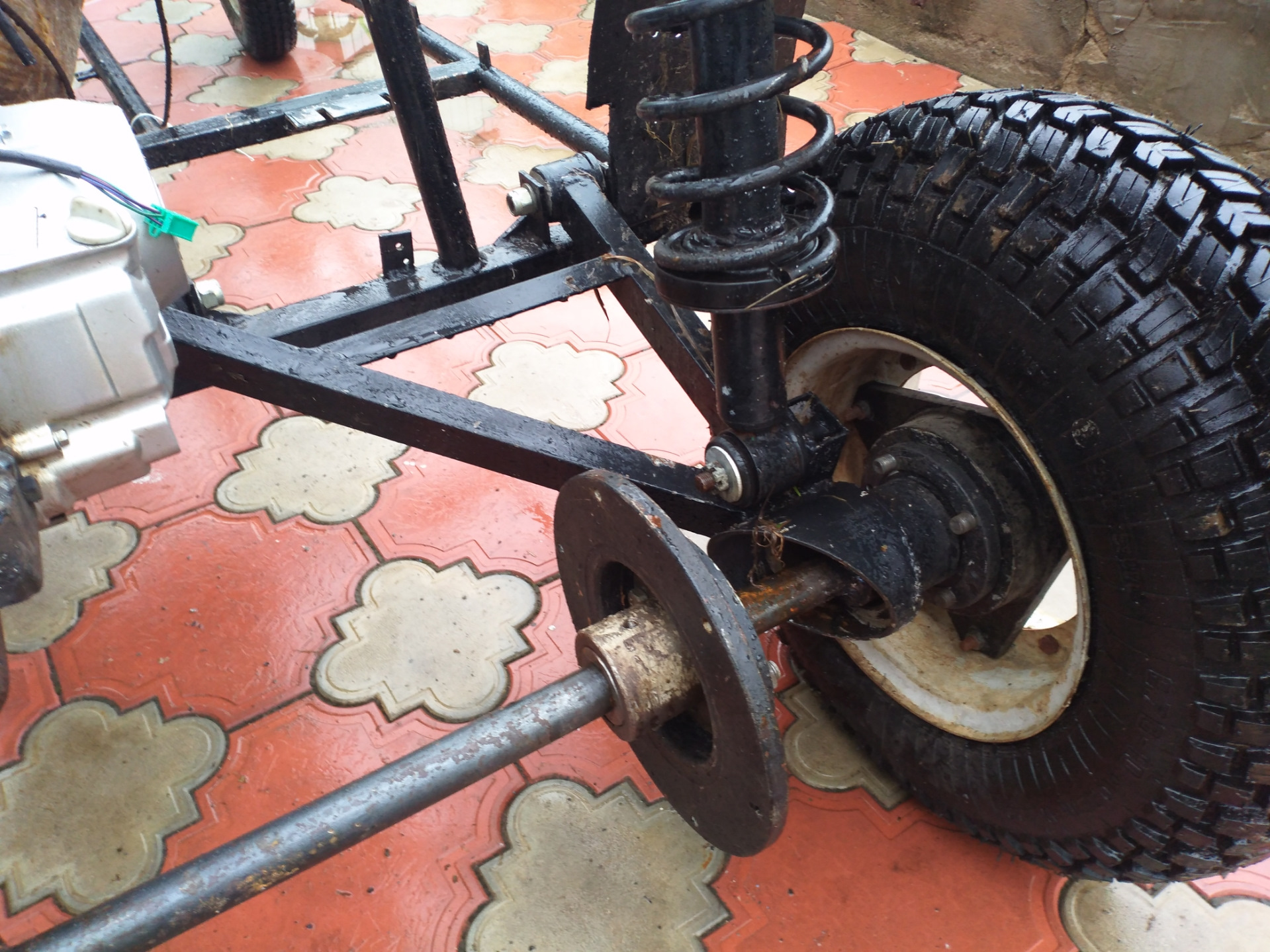 Задняя ось, и шруза от ваз 09 — Buyang atv 300, 0,5 л, 2014 года ...