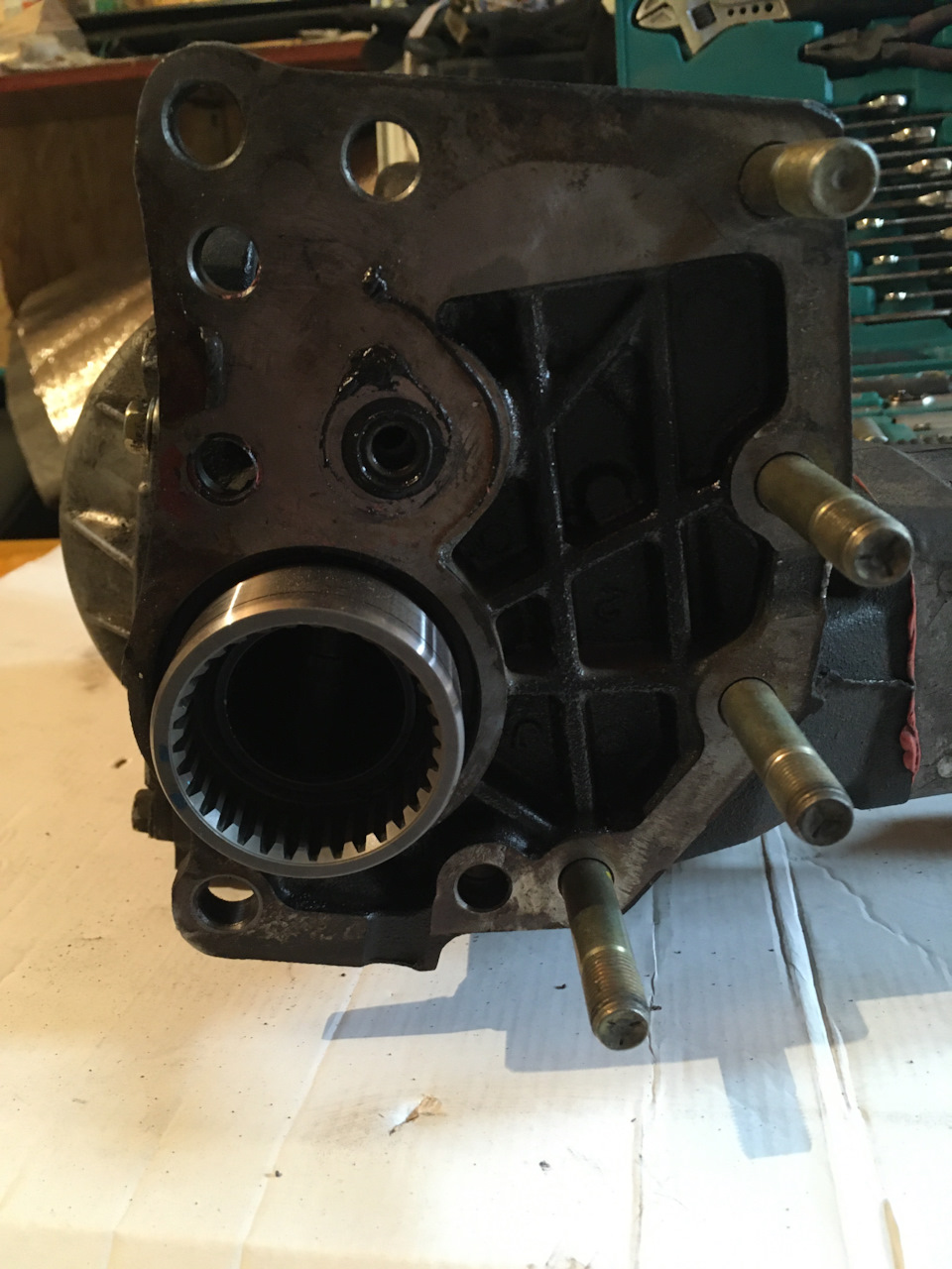 Ремонт раздатки. Подготовка. — Toyota RAV4 (II), 2 л, 2005 года ...