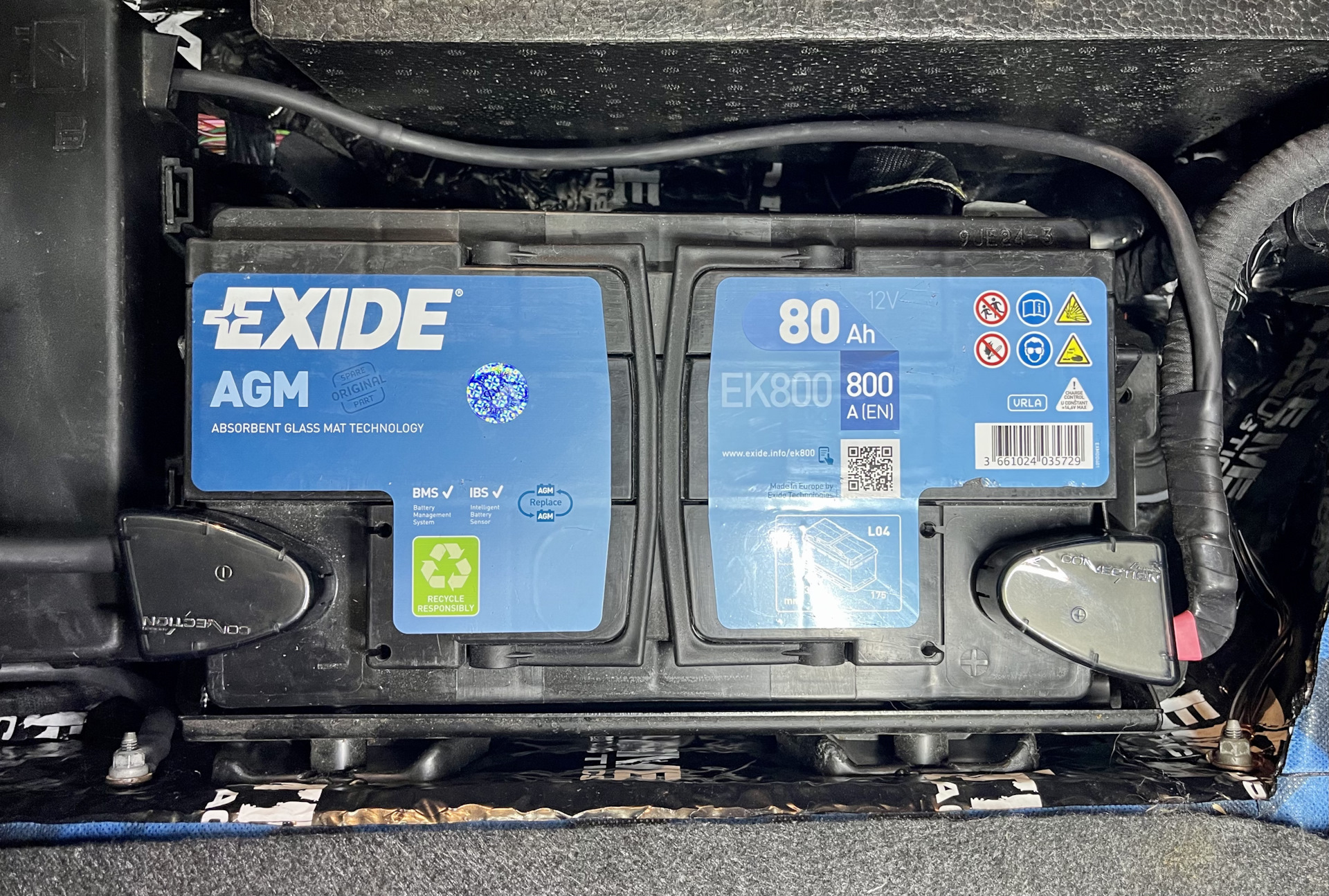 Audison Battery Terminals — Dodge Challenger, 6,4 л, 2011 года ...