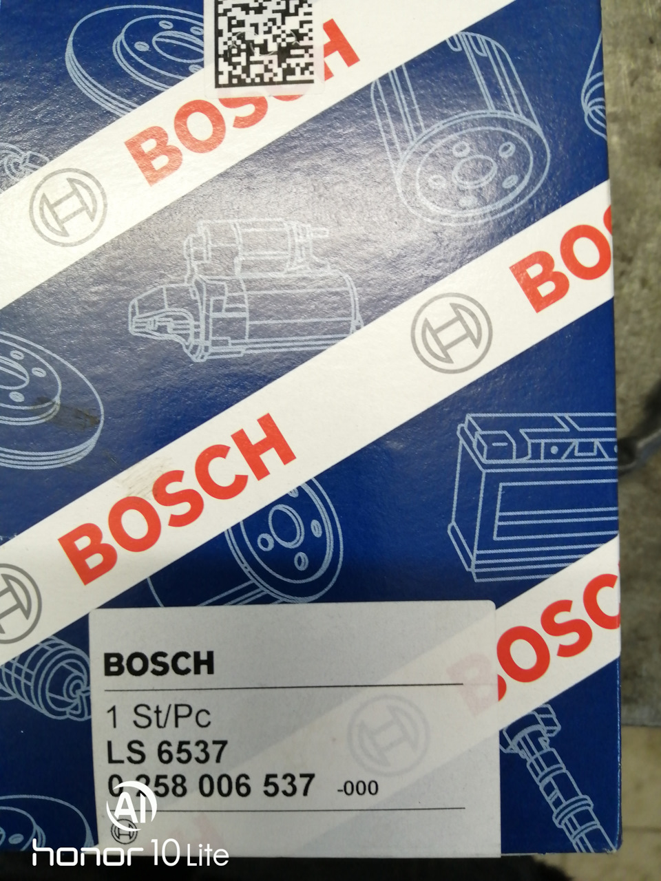 0258006537 Лямбда зонд (датчик кислорода) BOSCH | Запчасти на DRIVE2