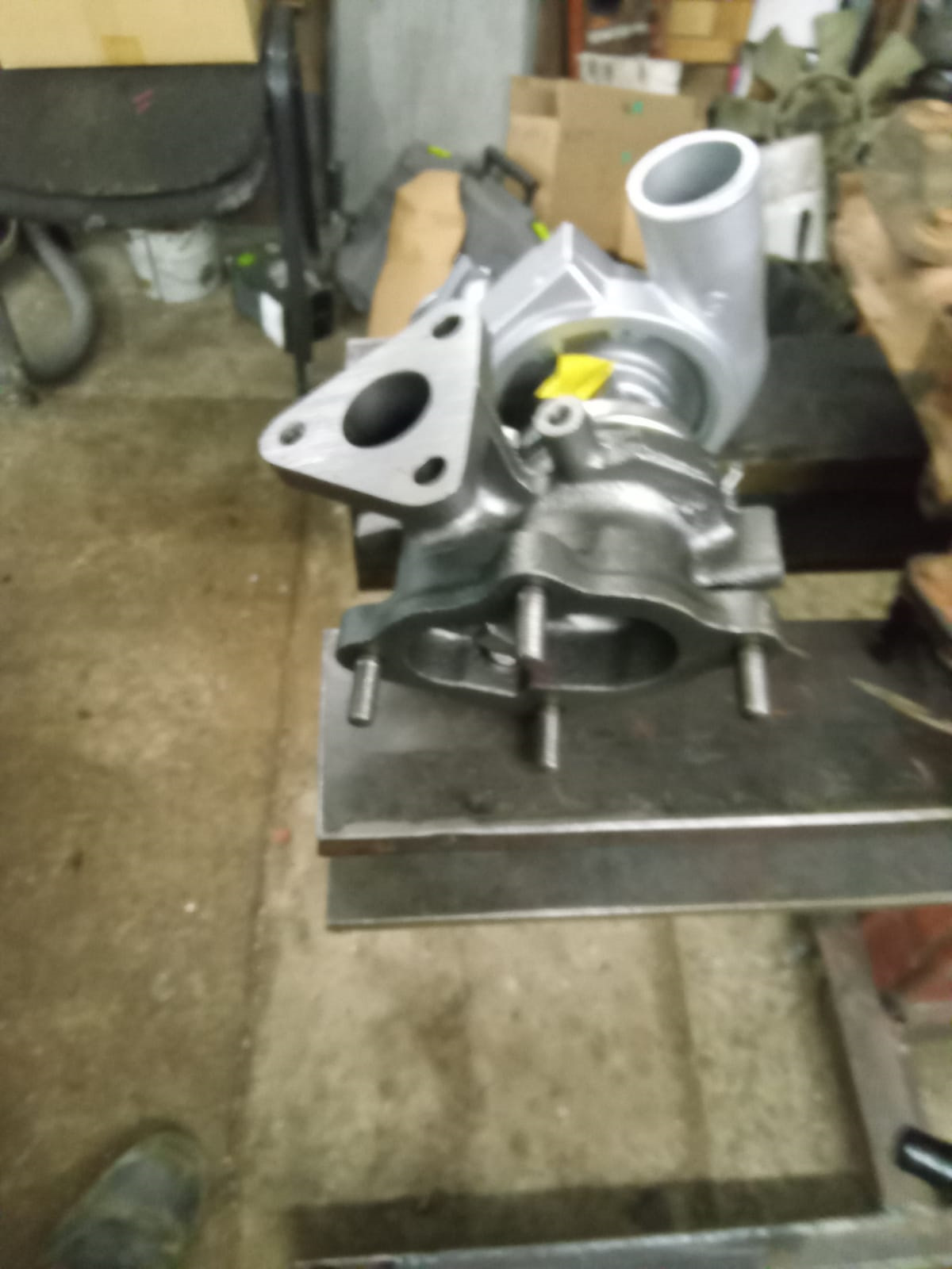 Блок на месте — Mitsubishi Pajero (2G), 2,8 л, 1993 года | своими ...