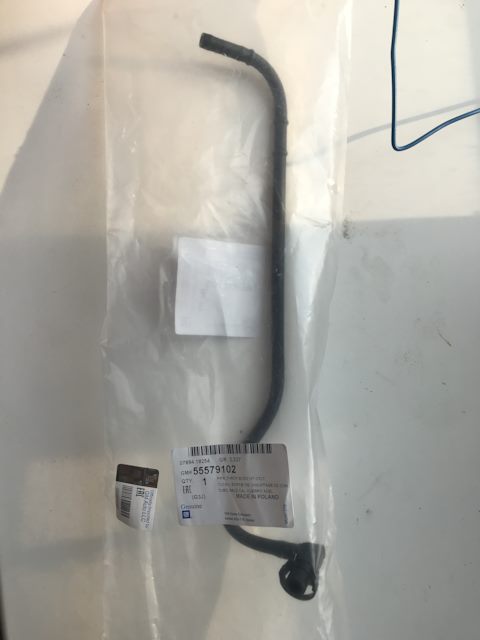 55579102 Трубка обогрева дроссельной заслонки GM | Запчасти на DRIVE2