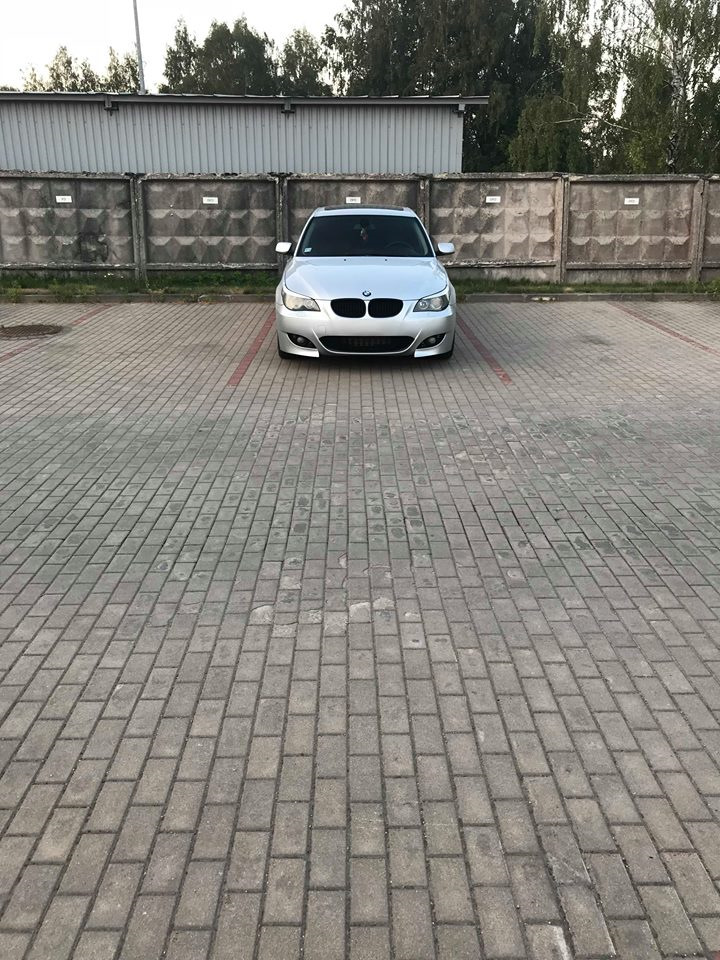 BMW E60 silver, в новом образе — BMW 5 series (E60), 3 л, 2004 года | тюнинг | DRIVE2