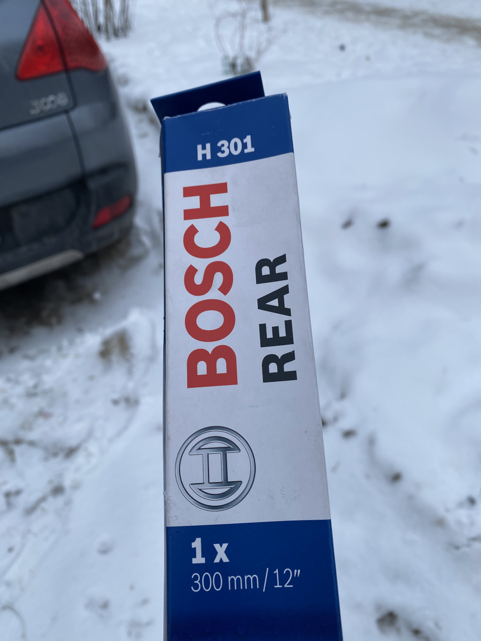 H301 Щетка стеклоочистителя задняя, 300мм BOSCH | Запчасти на DRIVE2