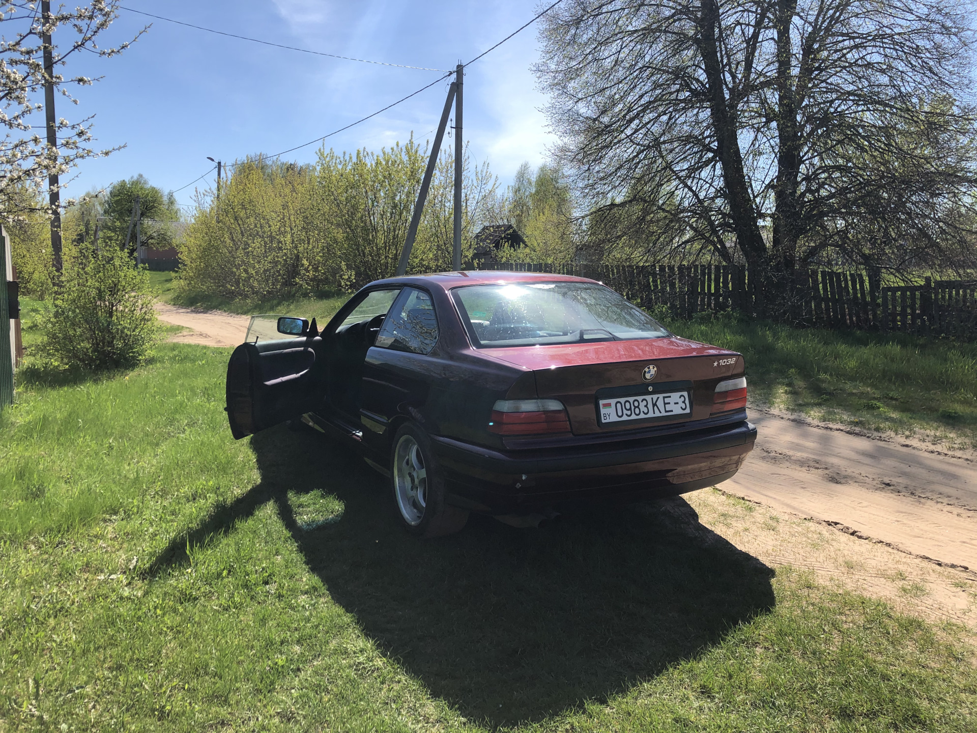 Вес Borbet type T R17 — BMW 3 series Coupe (E36), 2,5 л, 1997 года ...