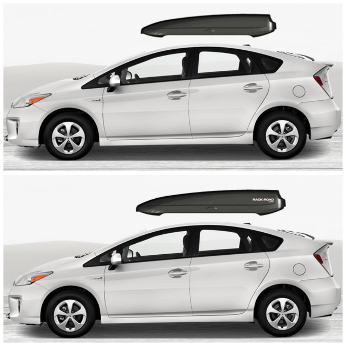 Автобокс — Inno Shadow 16 (идеальные 440 литров) — Toyota Prius (30), 1 ...