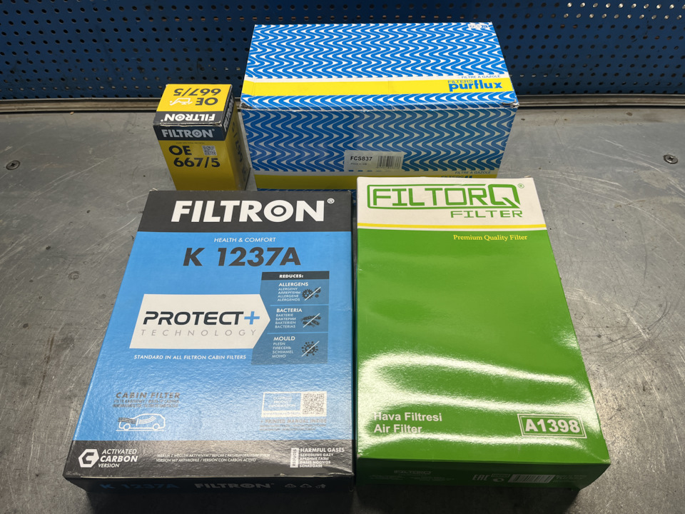 Фильтры для ТО Range Rover Evoque L538 — DRIVE2