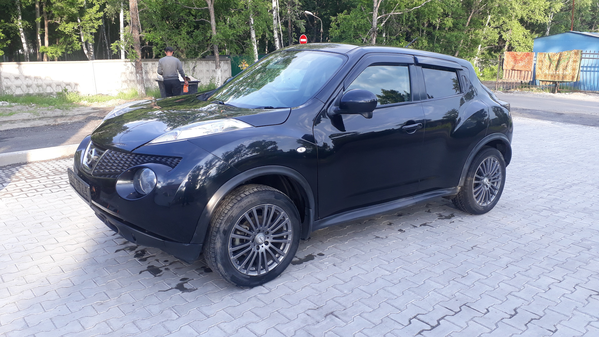 Nissan Juke (1G) 1.5 бензиновый 2011 | Black на DRIVE2