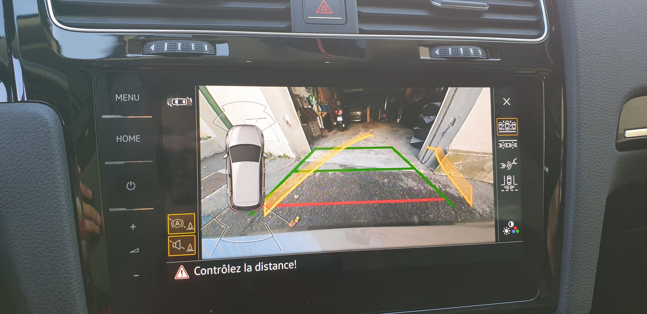 Retrofit Camera Rear View Highline 180° — Volkswagen Golf Mk7, 1,2 л ...