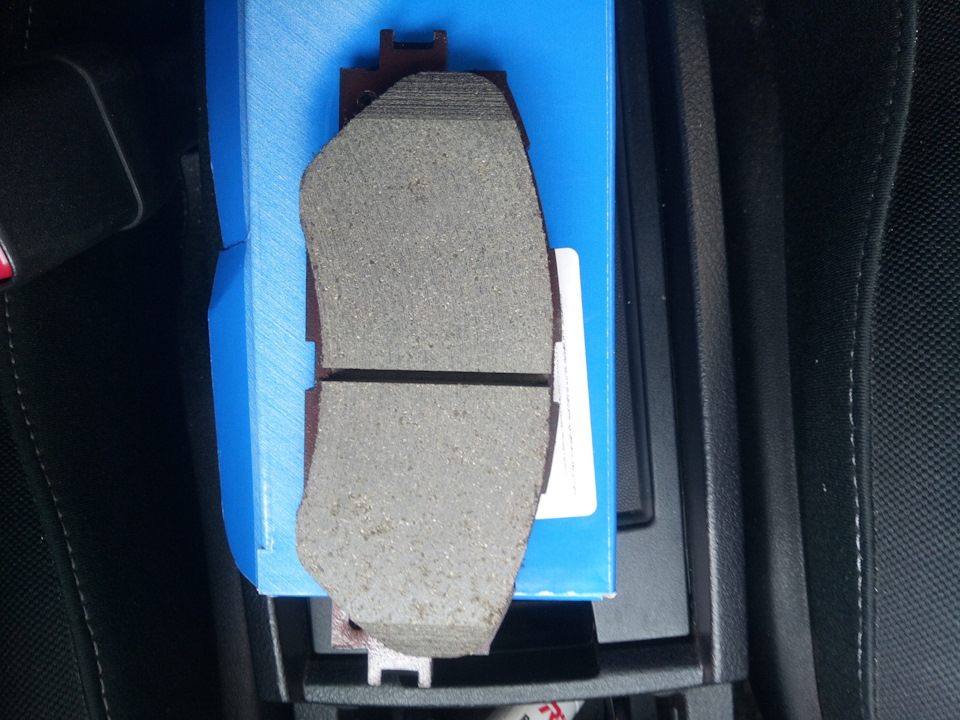 Передние колодки Акебоно AN742K — Toyota Wish (AE20), 1,8 л, 2014 года ...