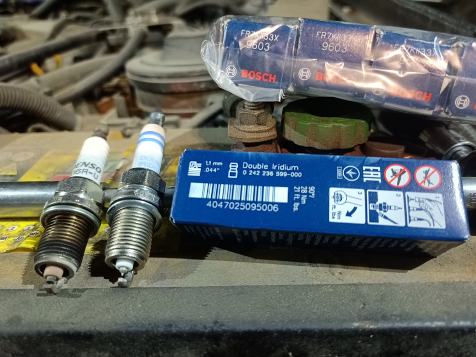 Свечи — Toyota Land Cruiser 80, 4,5 л, 1996 года | своими руками | DRIVE2