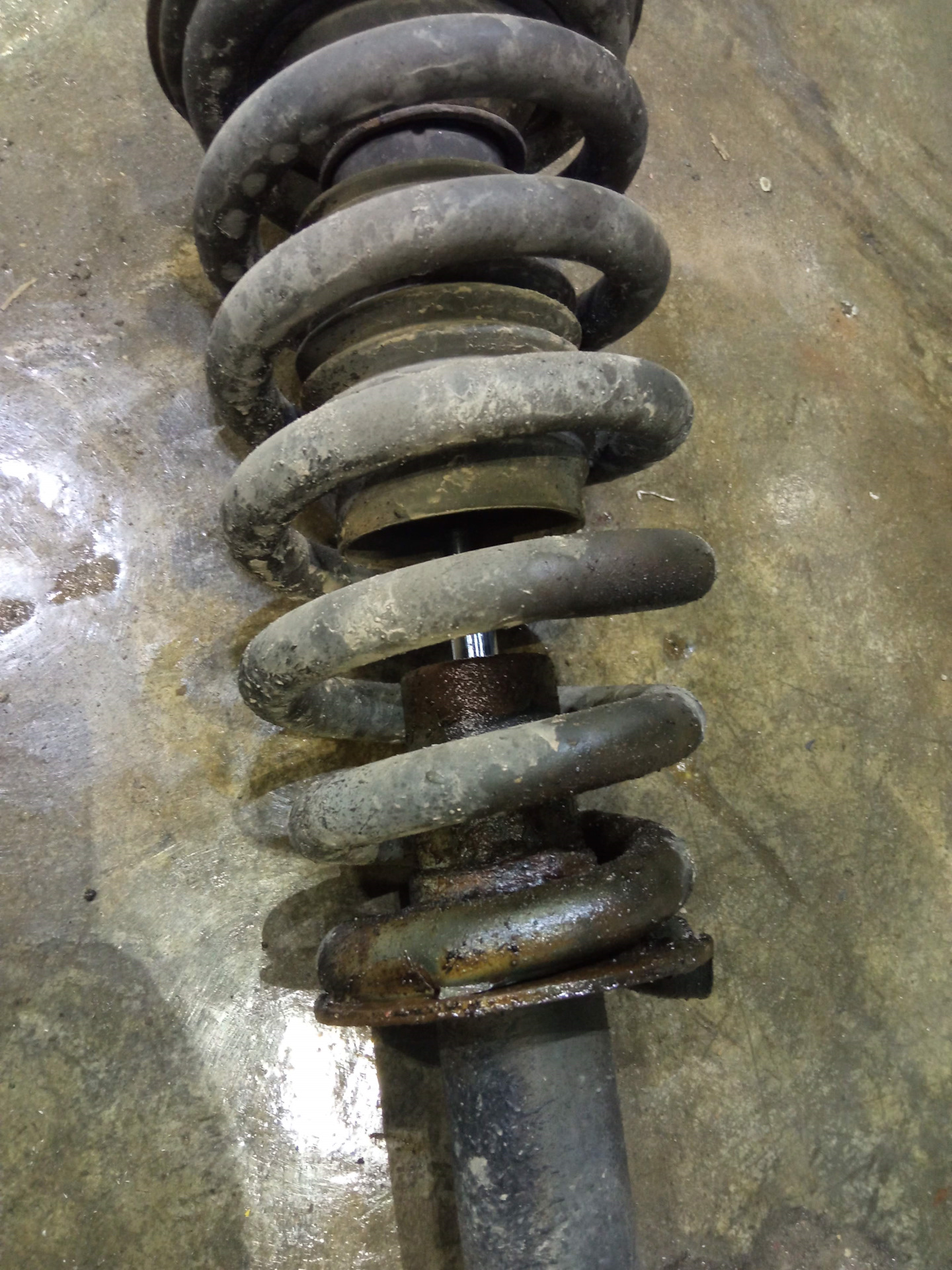 16. Дела ходовые. Замена передних аммортизаторов. — Mitsubishi Pajero ...