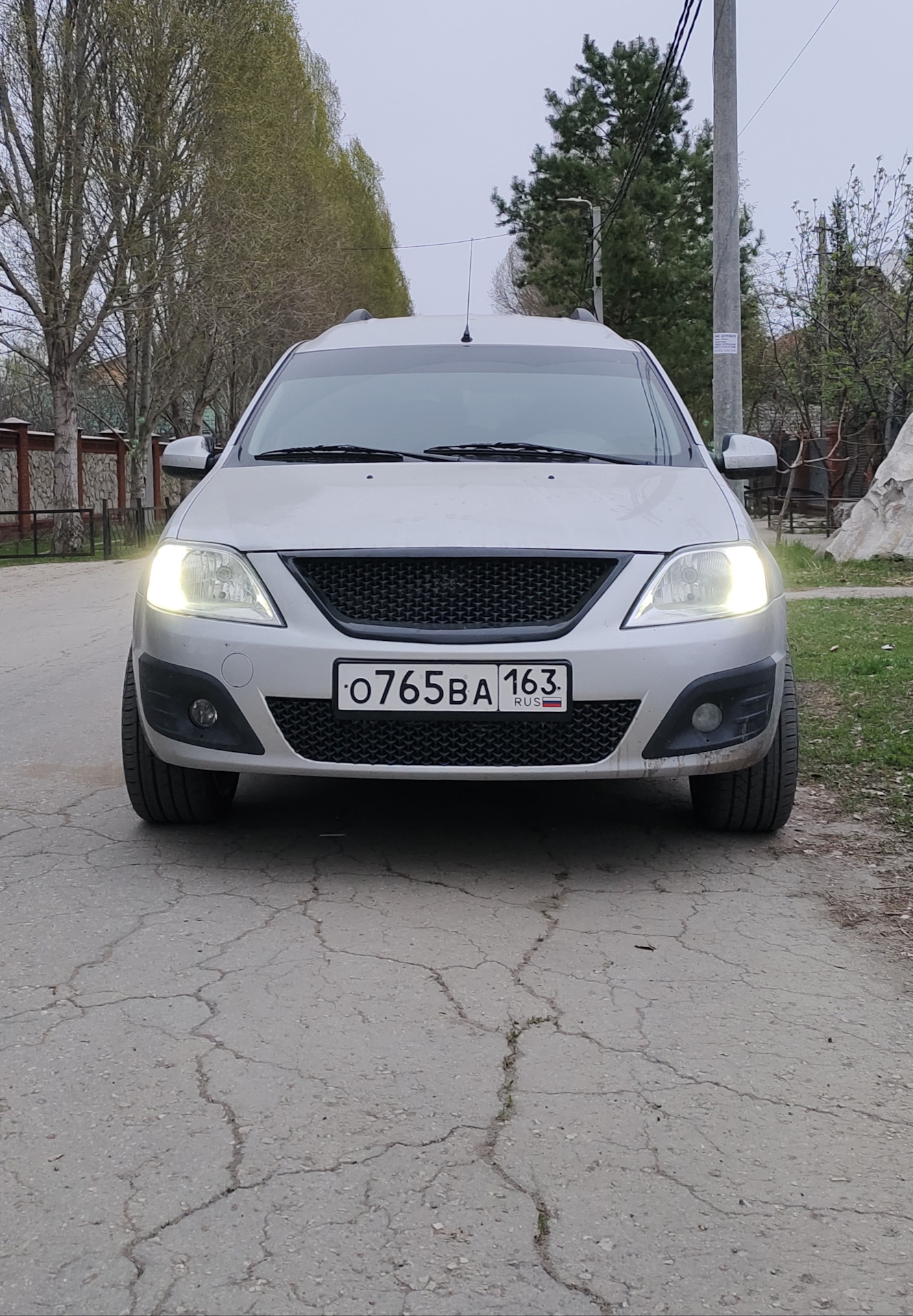 ДХО+повторители — Lada Ларгус, 1,6 л, 2019 года | стайлинг | DRIVE2