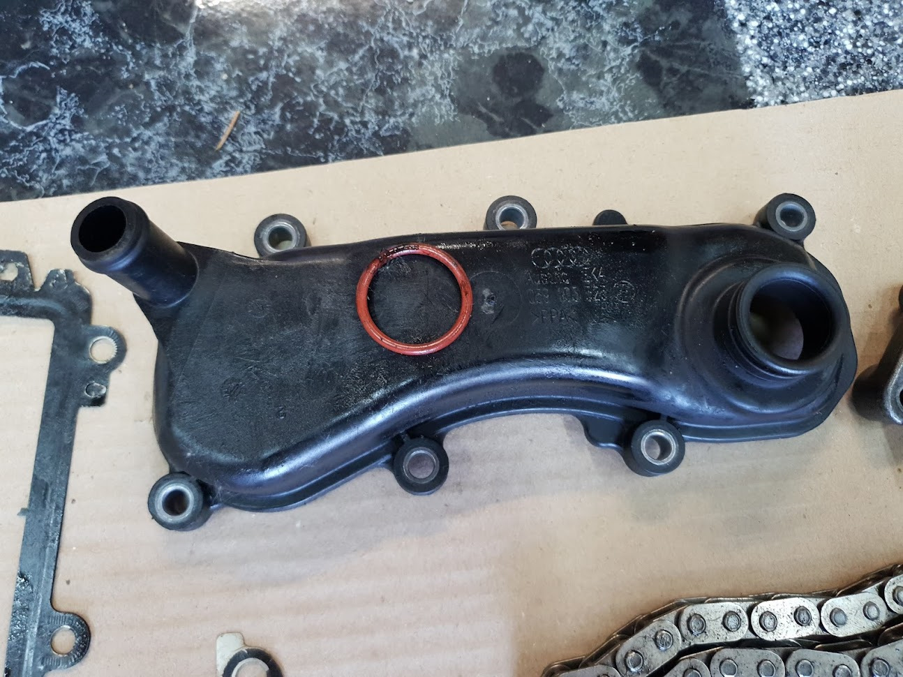 Фото старых запчастей с ДВС — Audi Allroad (C7), 3 л, 2014 года ...