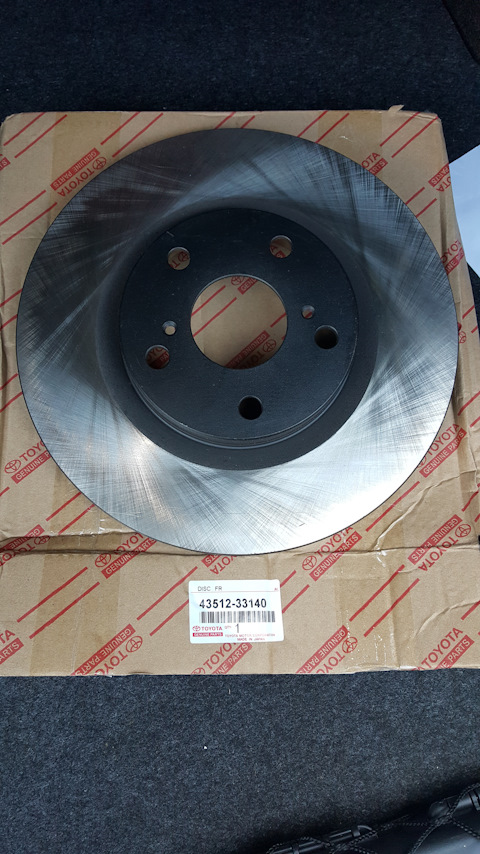 4351233140 Диск тормозной TOYOTA CAMRY (V40) передний TOYOTA LEXUS ...