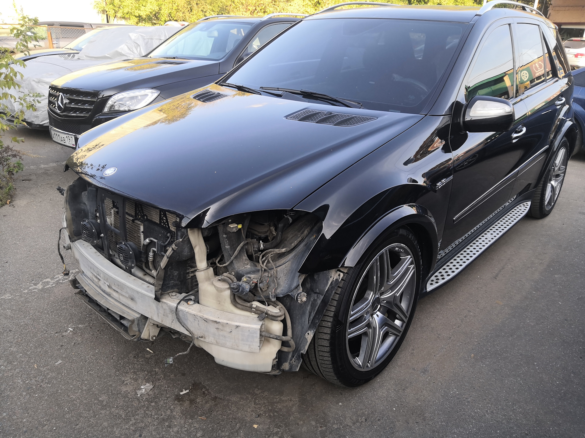 Приводим в порядок — Mercedes-Benz M-Class (W164), 6,3 л, 2010 года ...