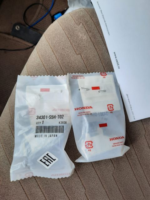 34301S5HT02 Указатель поворота боковой левый=правый Honda | Запчасти на ...