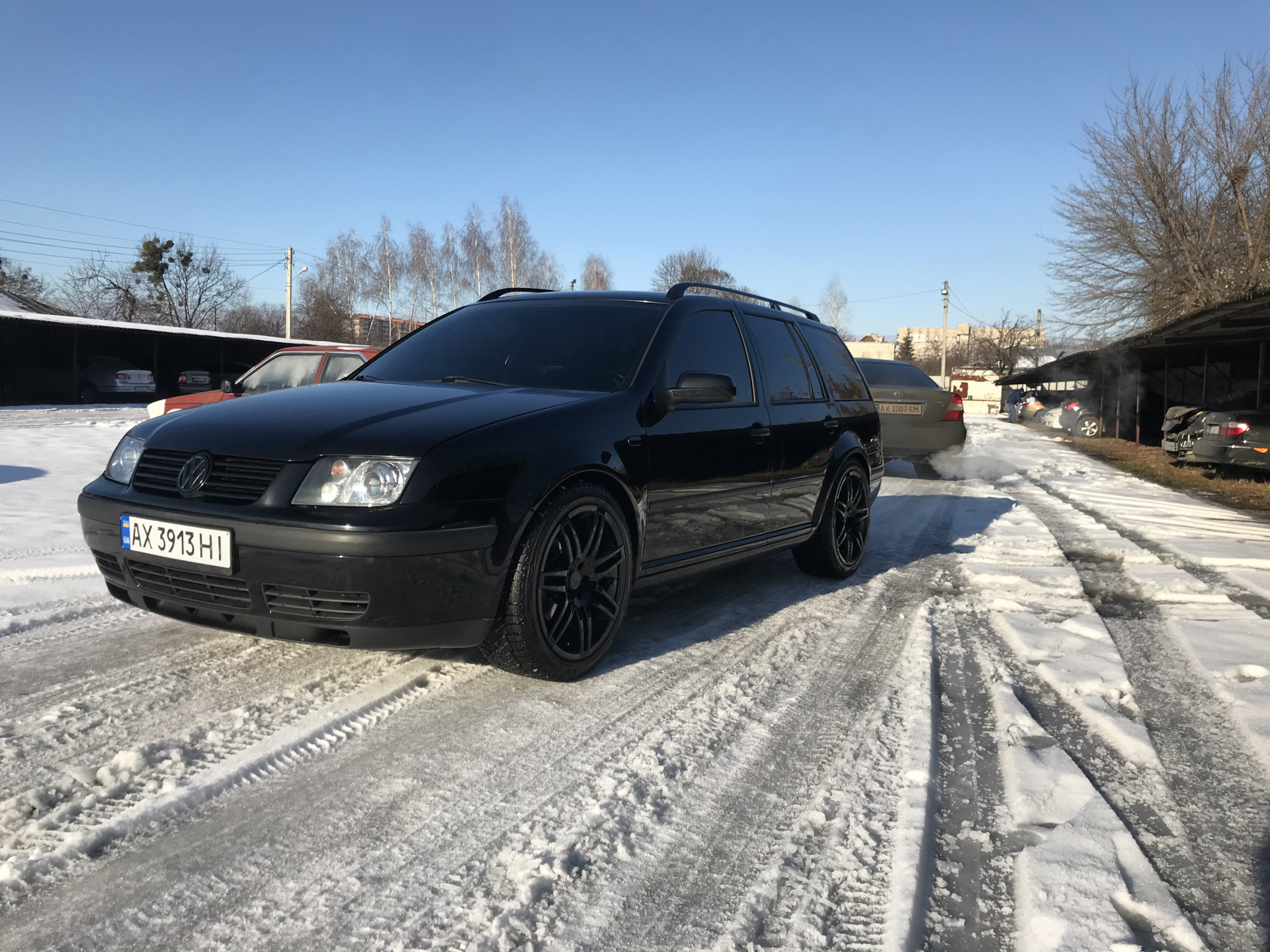 С Новым Годом! — Volkswagen Bora Variant, 2 л, 2000 года | другое | DRIVE2